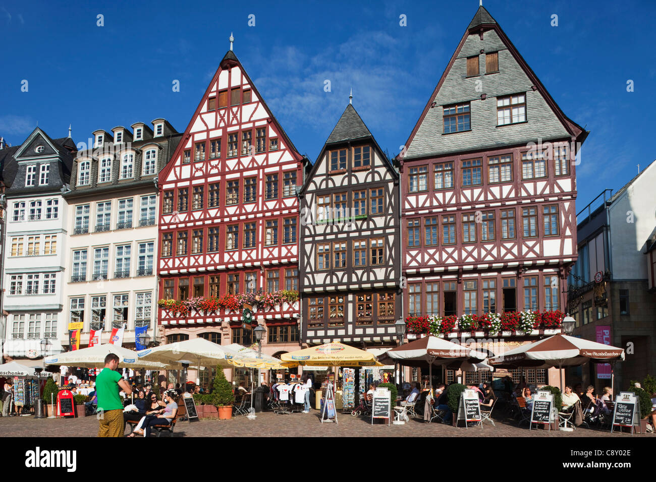 Germany, Frankfurt, The Romer Stock Photo - Alamy