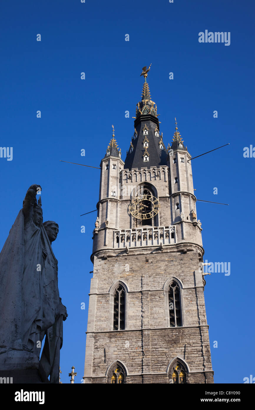 Belgium, Ghent, The Belfort Stock Photo - Alamy