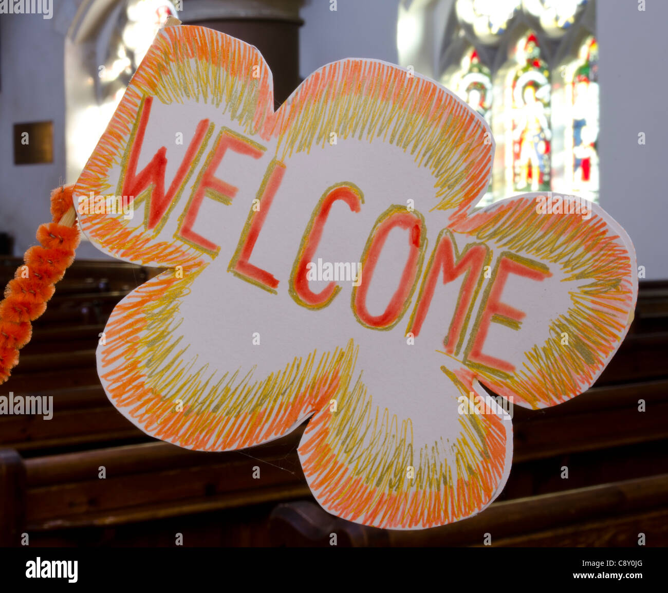 Welcome to church hi-res stock photography and images - Alamy