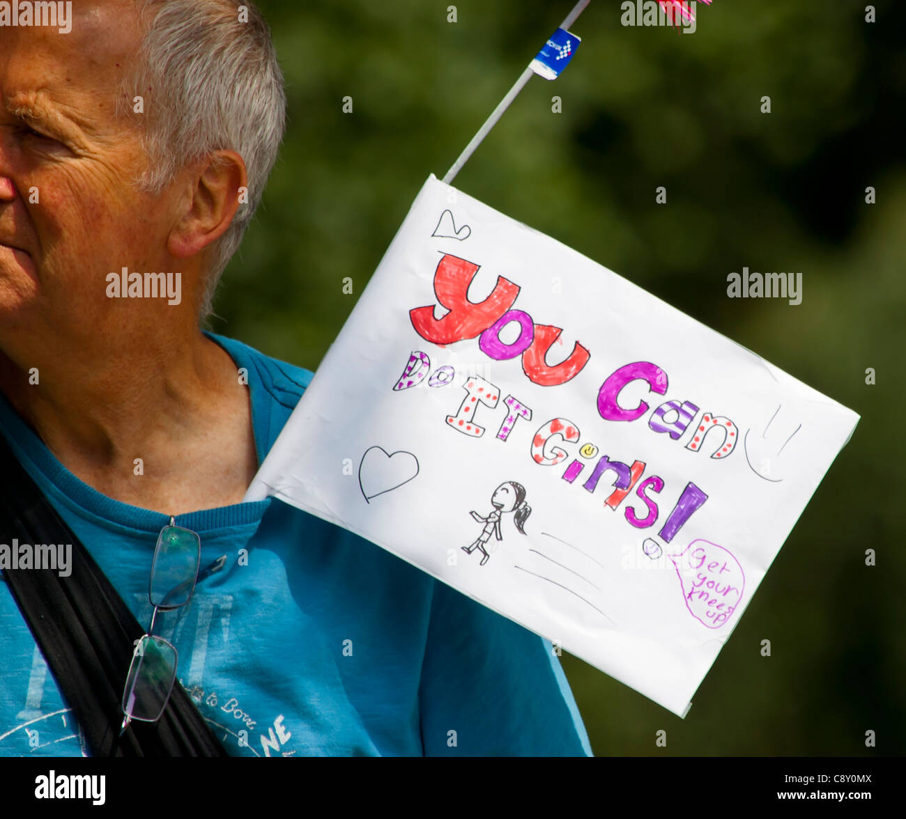 Raising money for cancer research Stock Photo - Alamy
