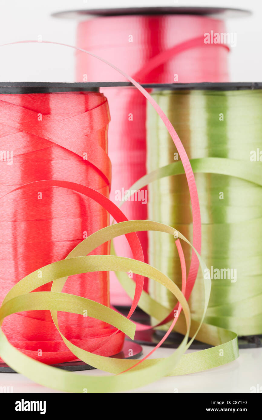 Spool of ribbon hi-res stock photography and images - Alamy