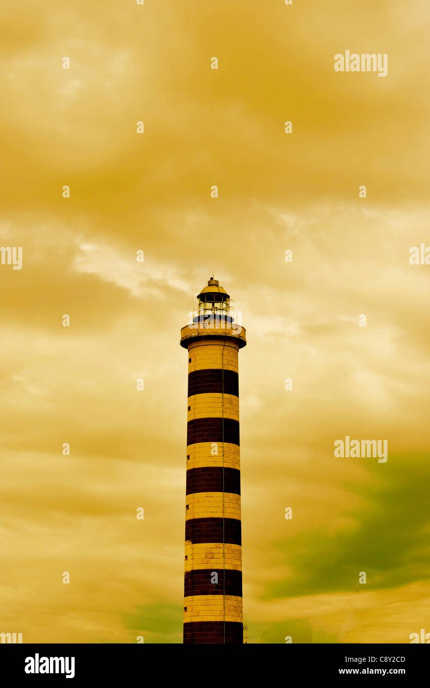 beautiful lighthouse in Italy Stock Photo - Alamy