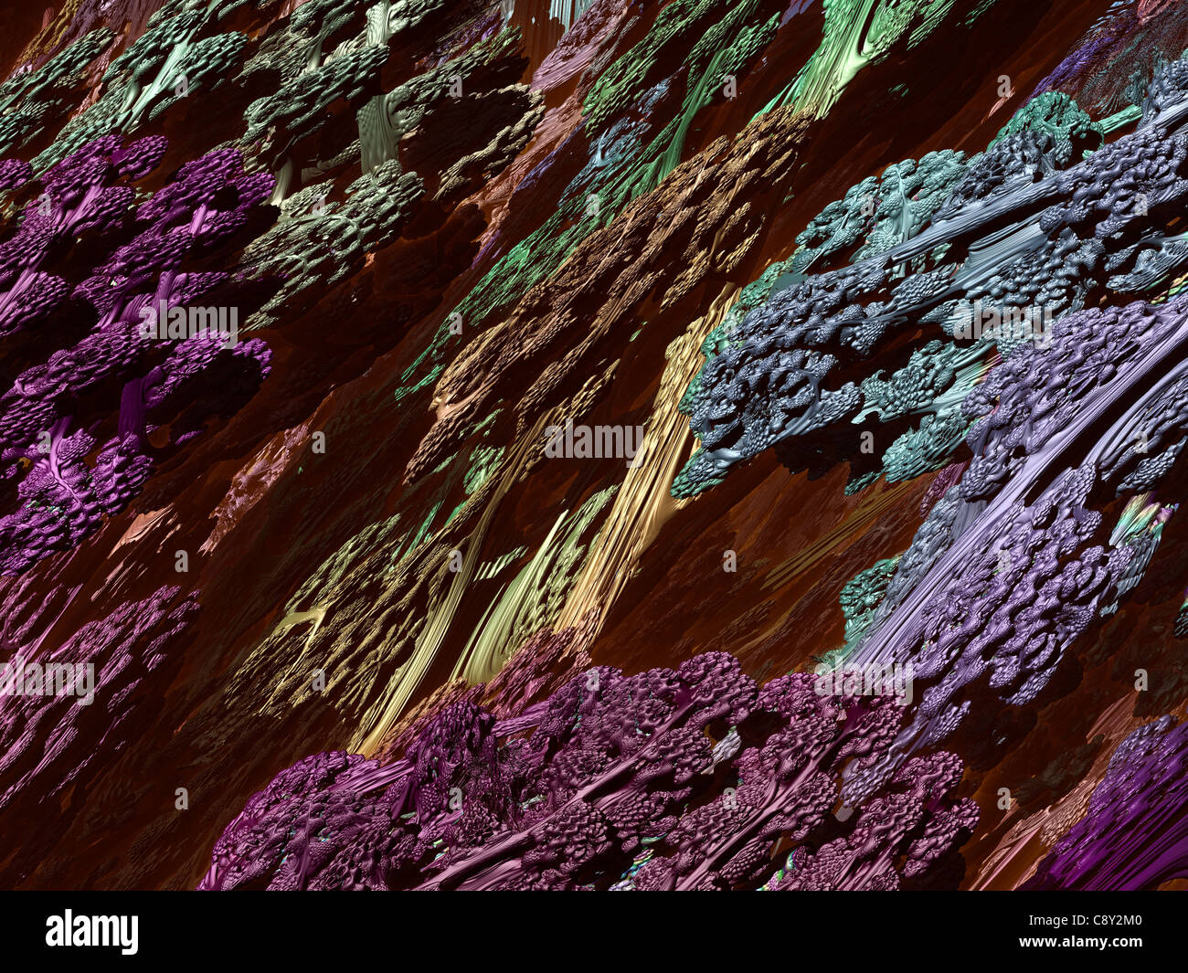 Three-Dimensional Fractal Structure Stock Photo - Alamy
