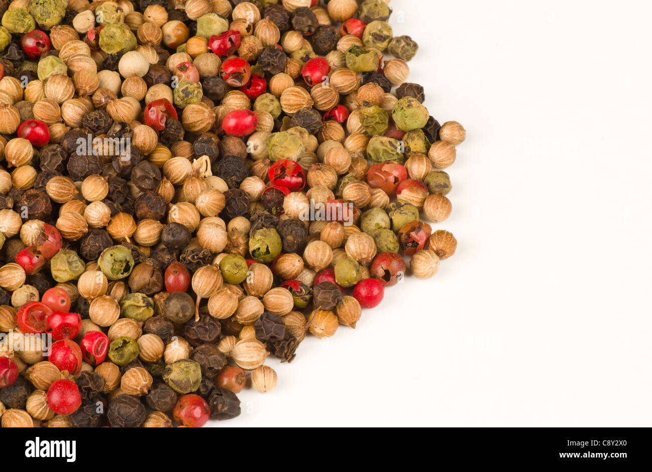 An assortment of different types of pepper grain Stock Photo - Alamy