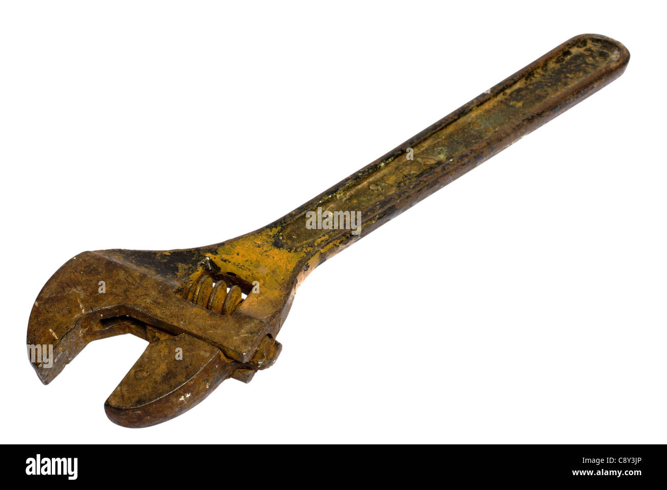 Spanner isolated rusty hi-res stock photography and images - Alamy