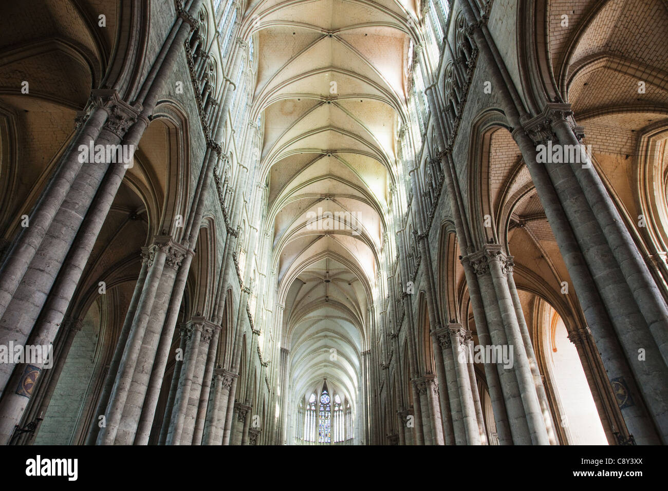 Ceiling Interior Amiens France High Resolution Stock Photography and ...