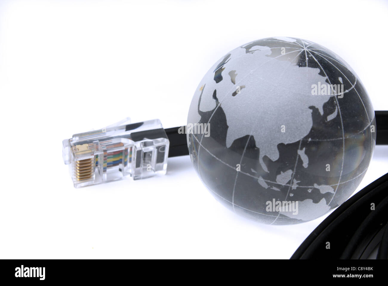 Internet cable map hi-res stock photography and images - Alamy