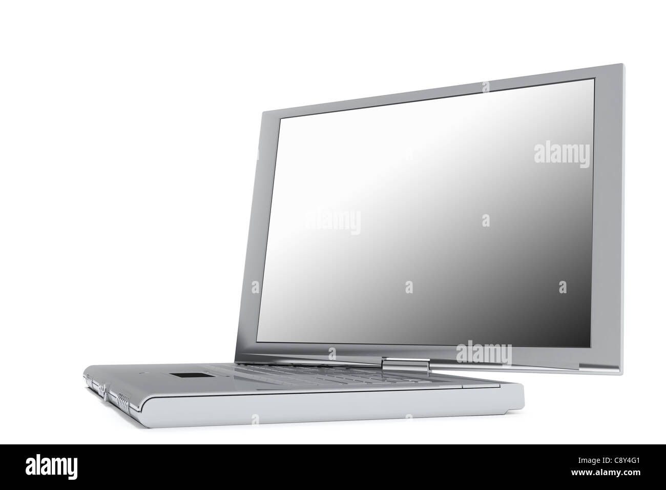 notebook with screen rotated Stock Photo - Alamy