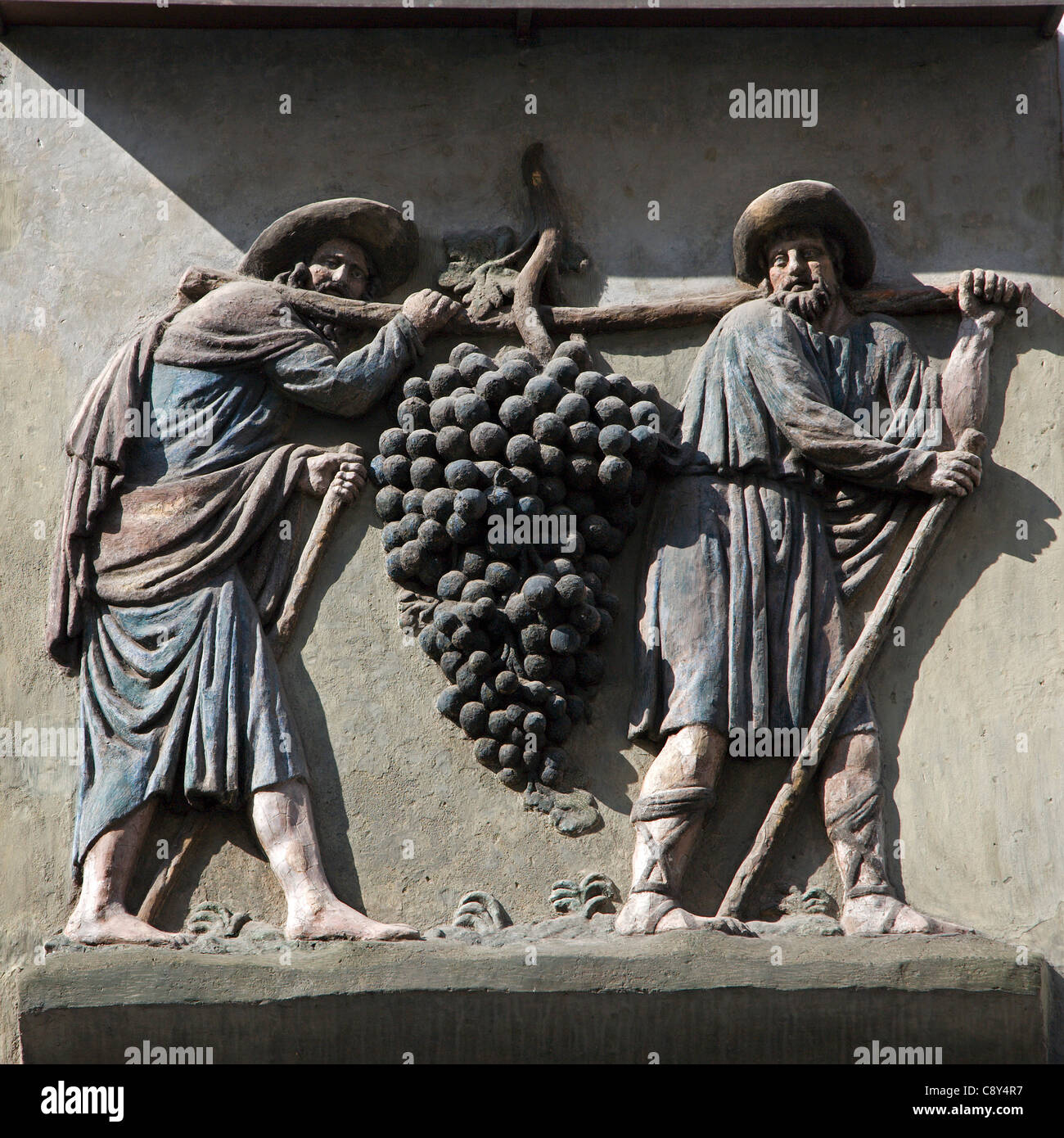 Grape relief hi-res stock photography and images - Alamy