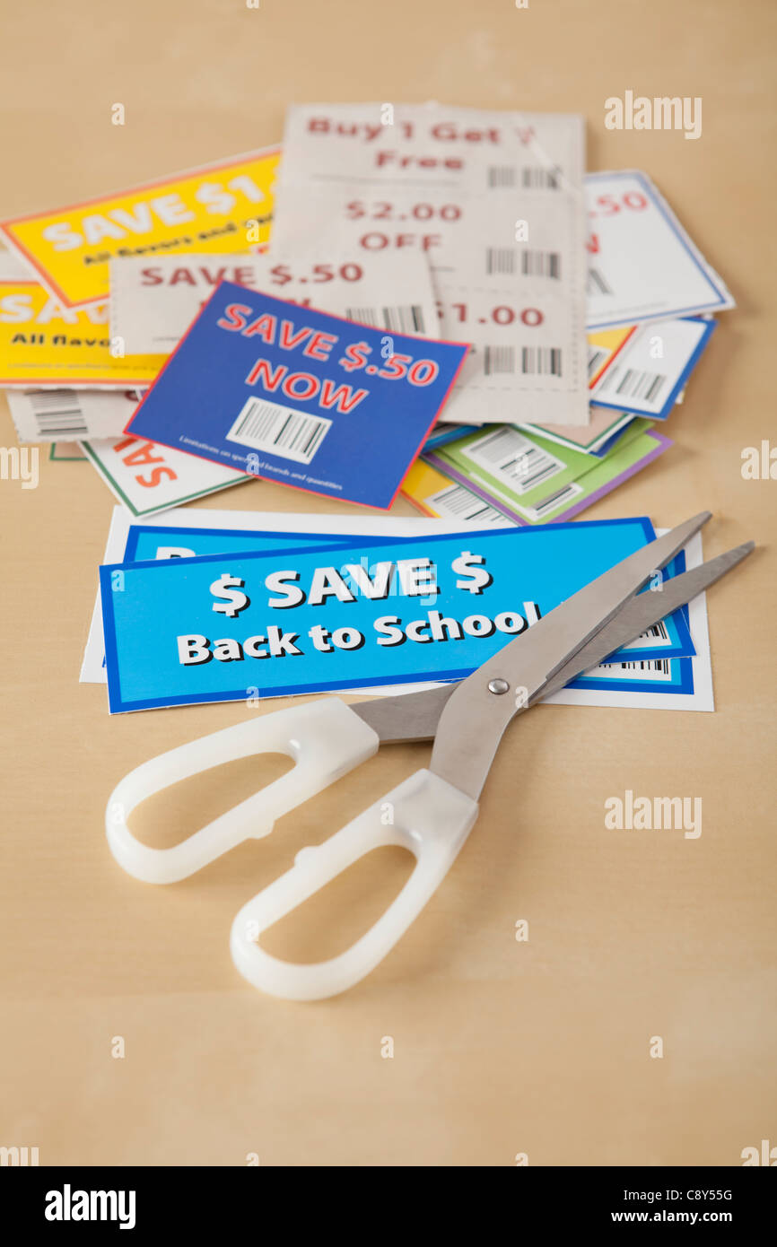 Coupons hi-res stock photography and images - Alamy