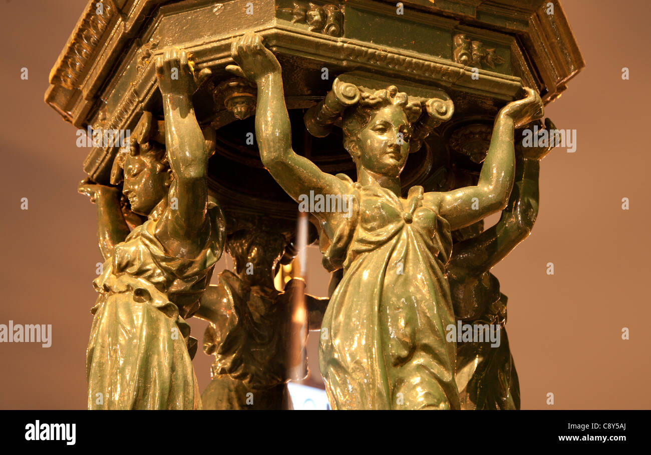 Paris - spring at night Stock Photo - Alamy