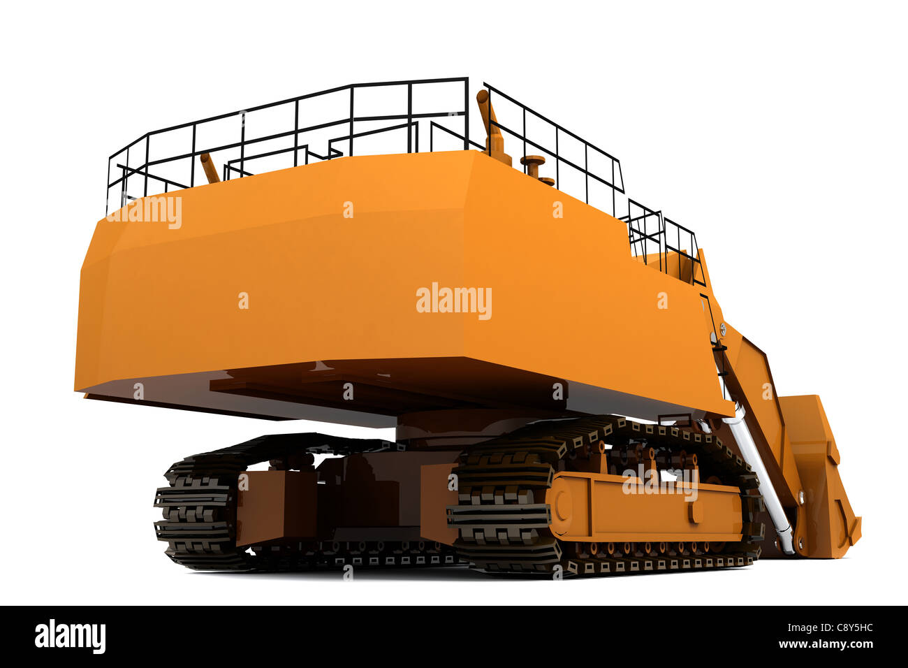 Big digger Cut Out Stock Images & Pictures - Alamy