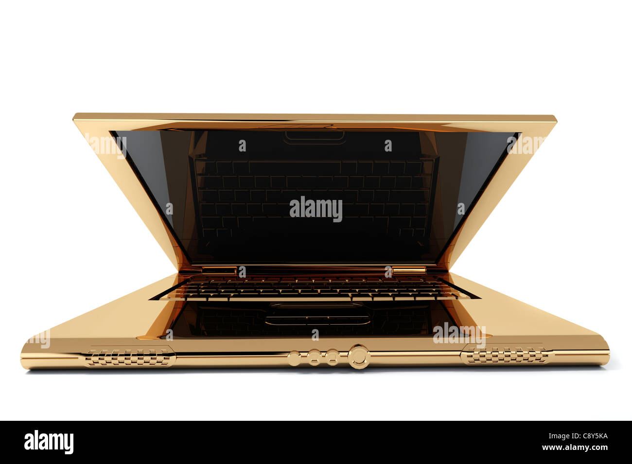 Golden monitor Cut Out Stock Images & Pictures - Alamy