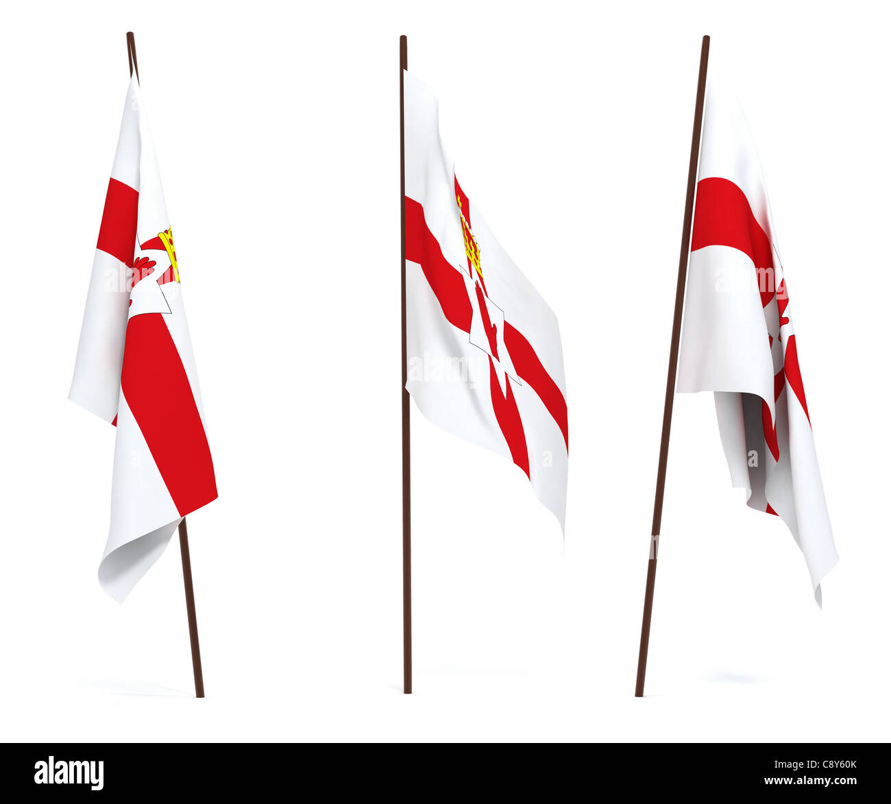 Flag of Northern Ireland Stock Photo - Alamy