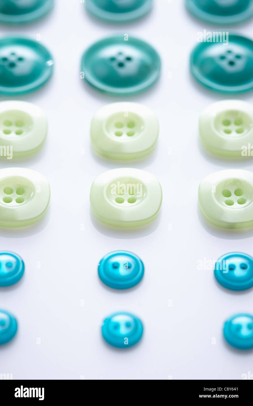 Various Size Of Buttons Stock Photo - Alamy