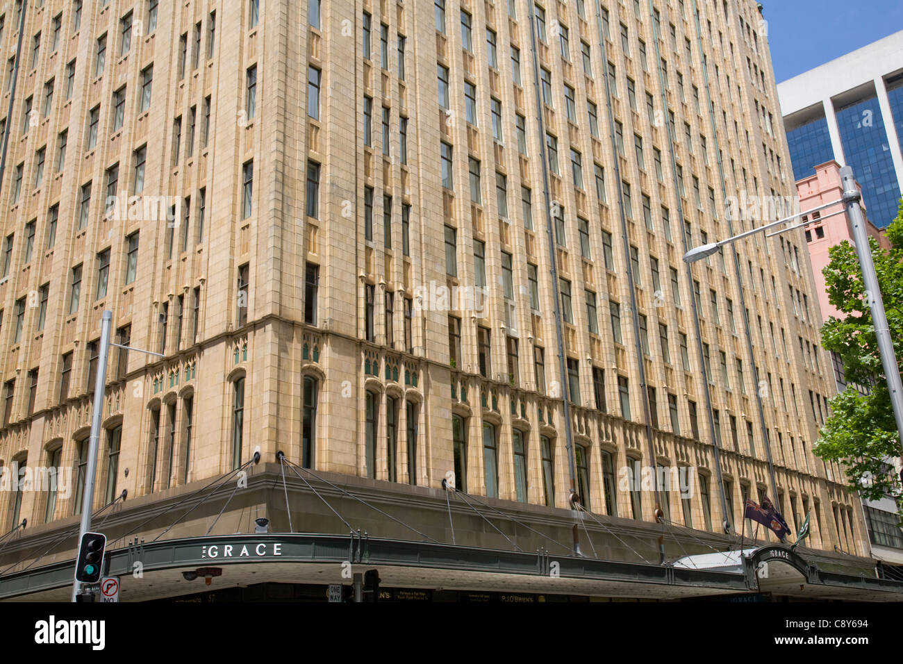 exterior of the Grace Hotel in sydney, australia Stock Photo - Alamy