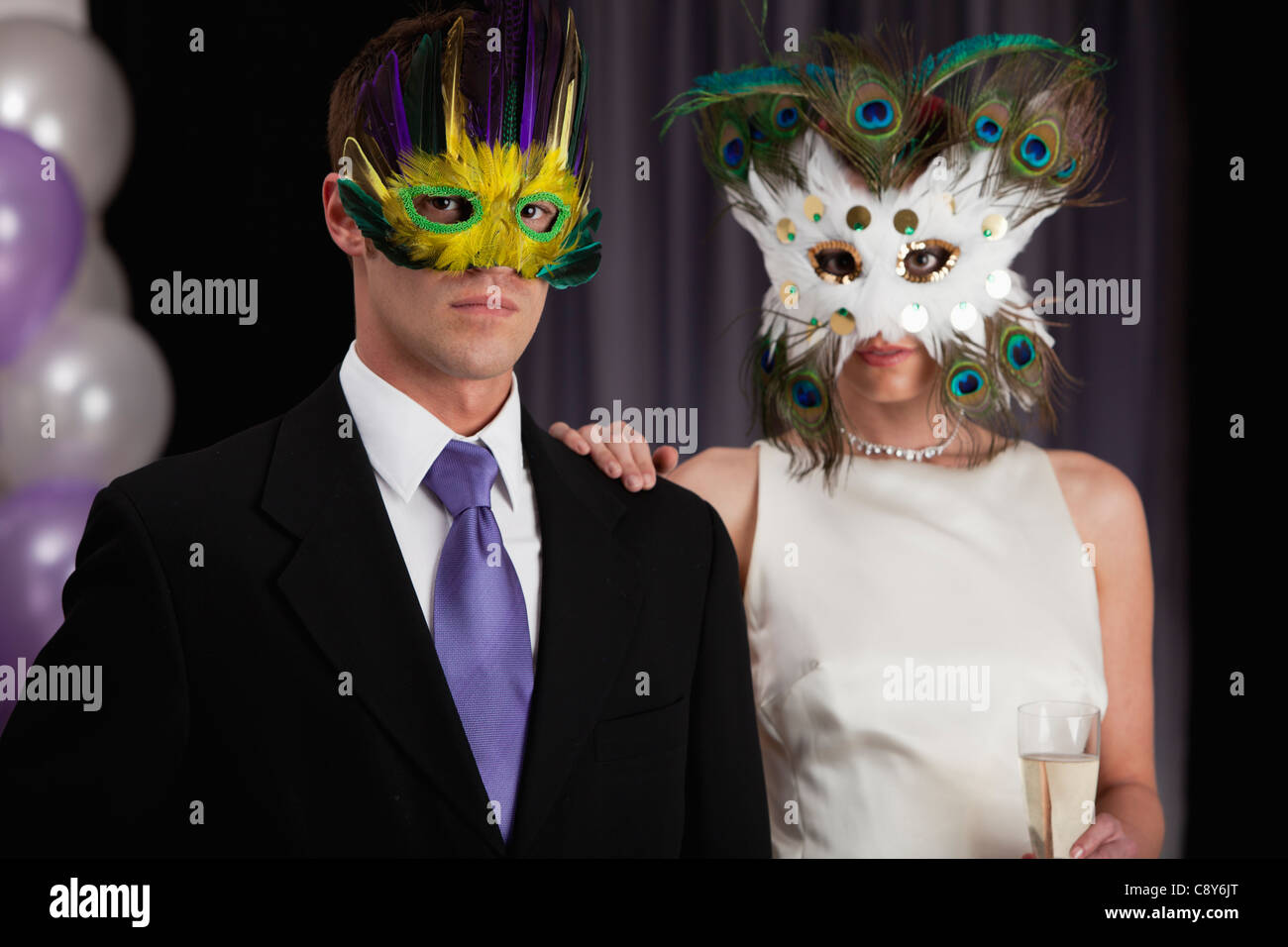 Couple in carnival hi-res stock photography and images - Alamy