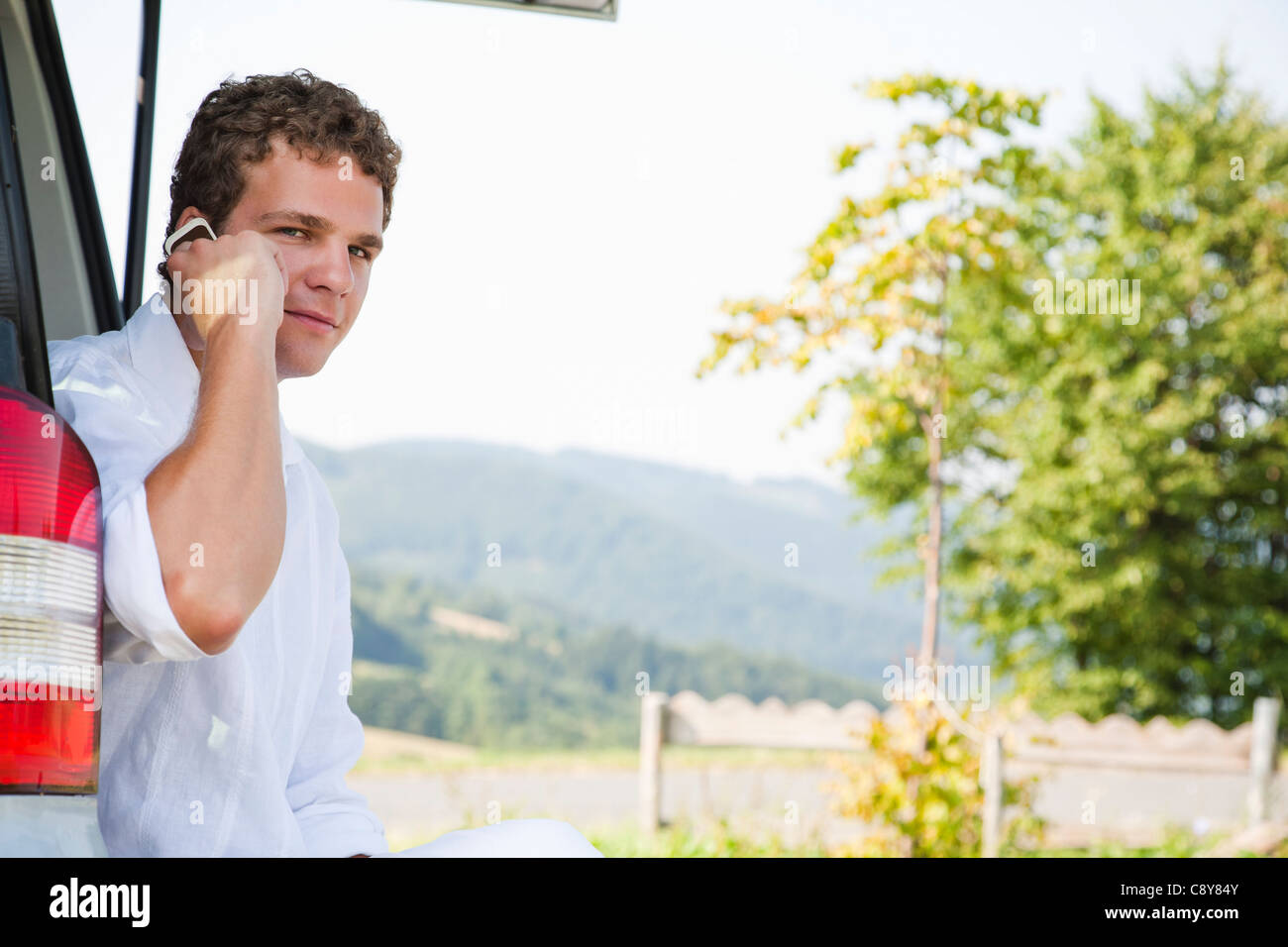 Car phone hi-res stock photography and images - Alamy