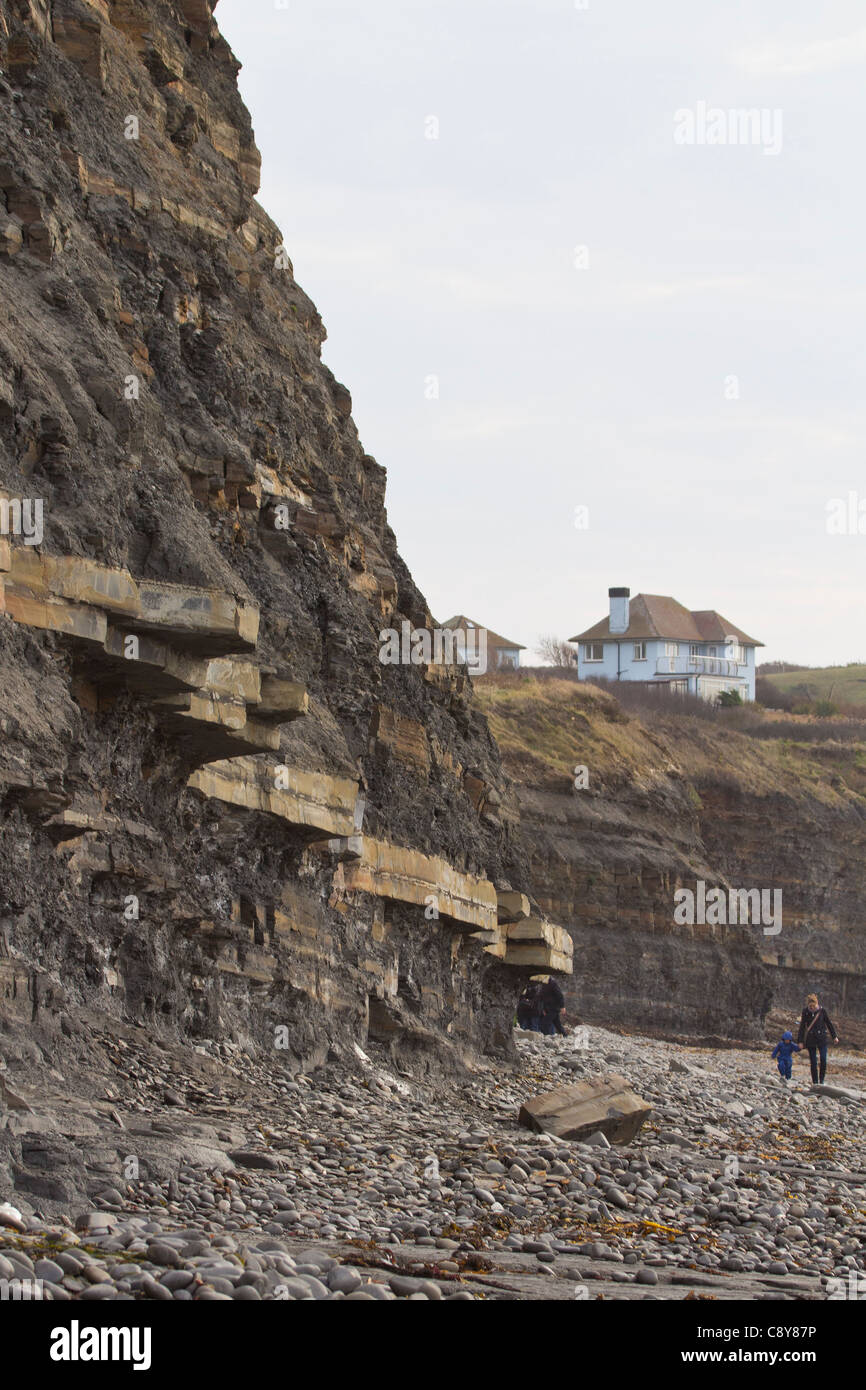 Kimmeridge bay beach hi-res stock photography and images - Alamy