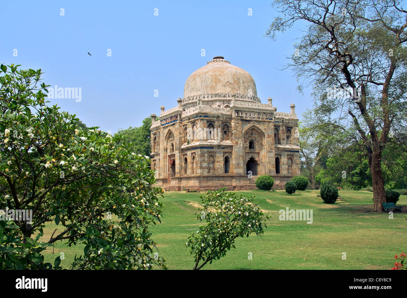 Sheesh Gumbad Tomb Lodi Gardens Delhi India Stock Photo - Alamy