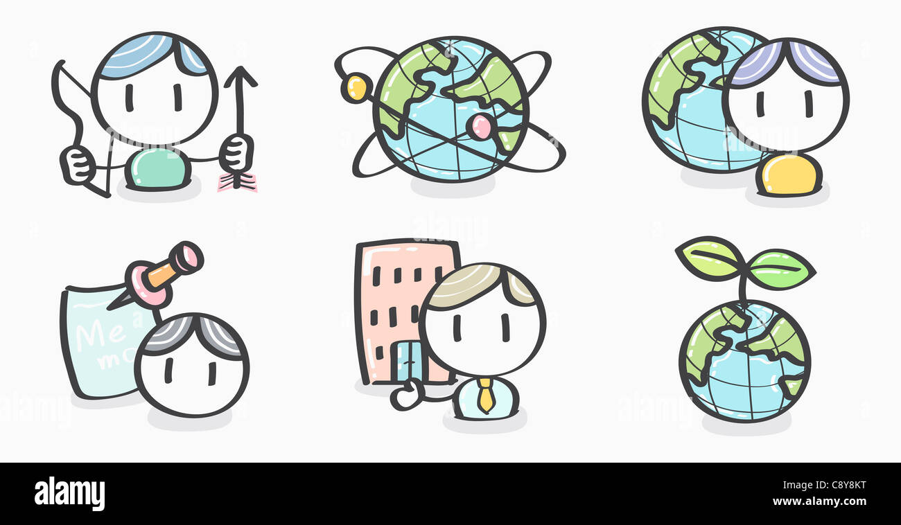 Various types of icons Stock Photo - Alamy