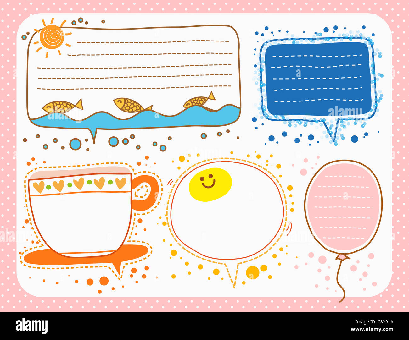 Bubble frame fish hi-res stock photography and images - Alamy