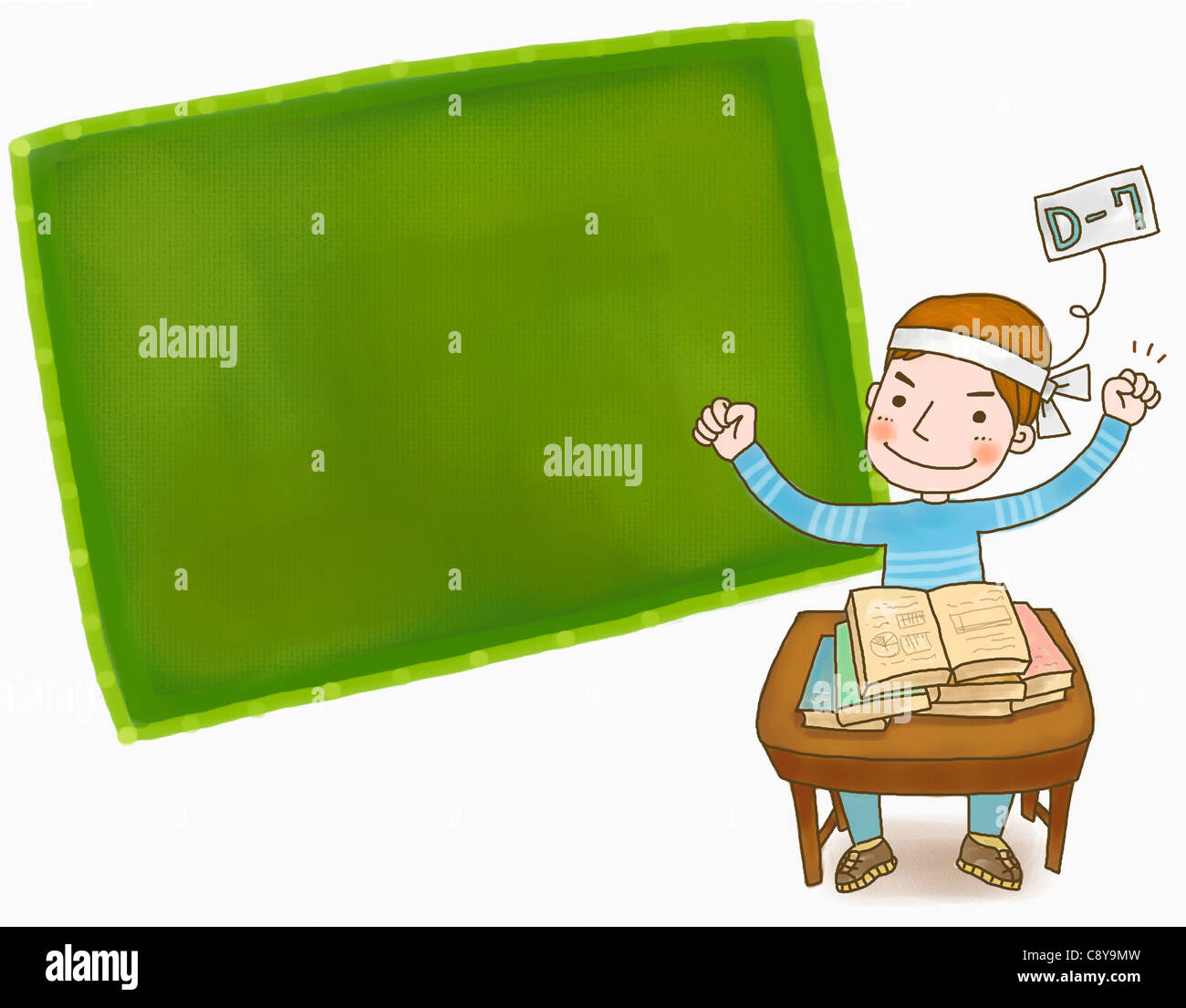 Human face on letter Cut Out Stock Images & Pictures - Alamy