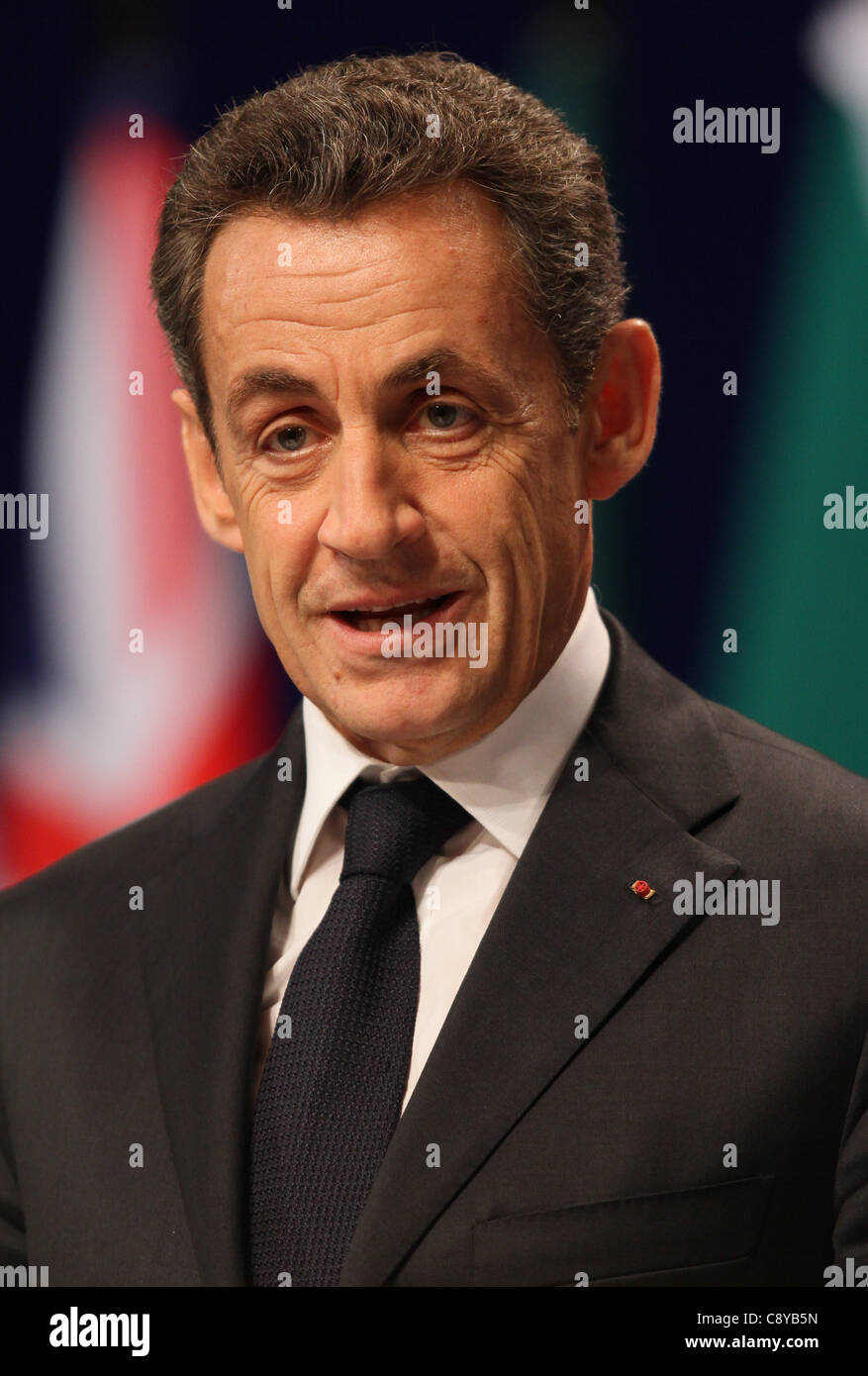 NICOLAS SARKOZY PRESIDENT OF FRANCE 03 November 2011 PALAIS DE FESTIVAL ...