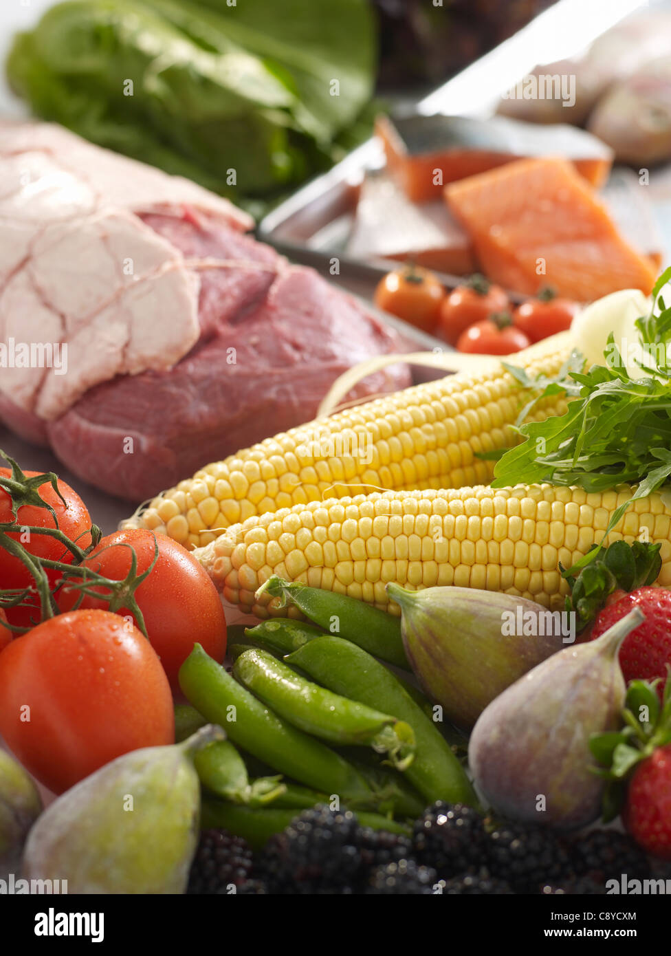 Chilled fresh food hi-res stock photography and images - Alamy