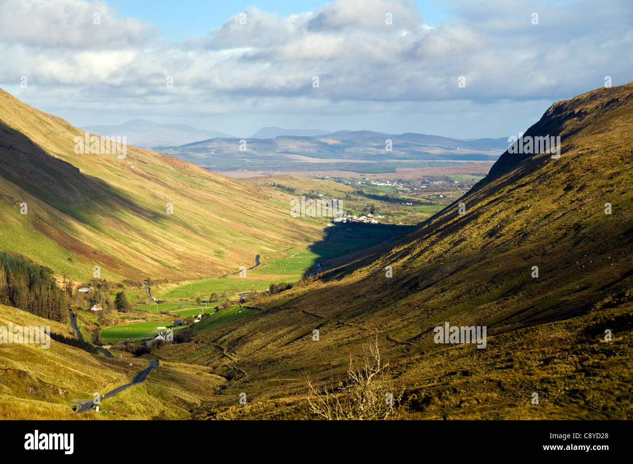 Glengesh Valley Pass Stock Photo - Alamy