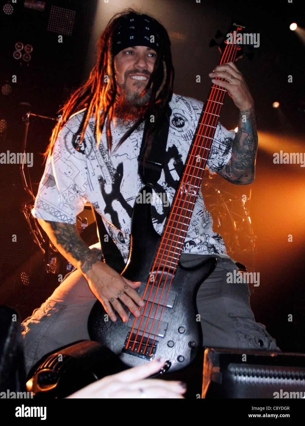 KORN on stage for KORN in Concert, Roseland Ballroom, New York, NY ...