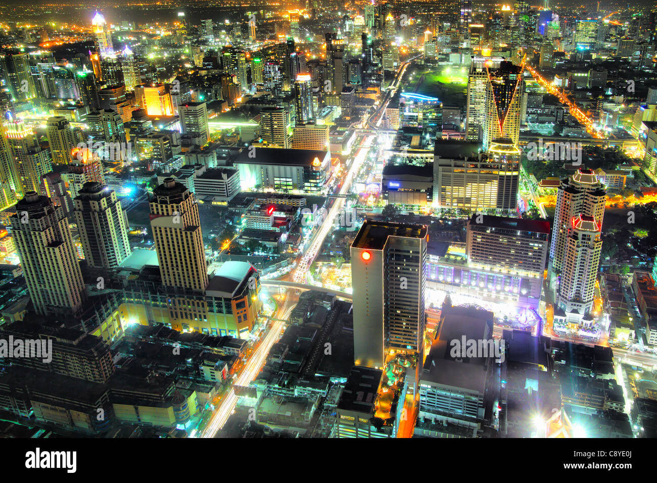Thailand night view hi-res stock photography and images - Alamy