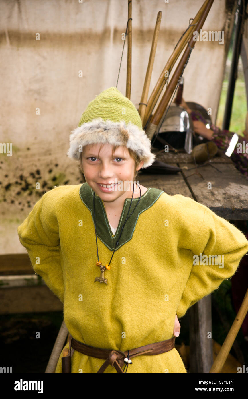 At the vikingecenter in Ribe, you find all sorts of viking activities ...