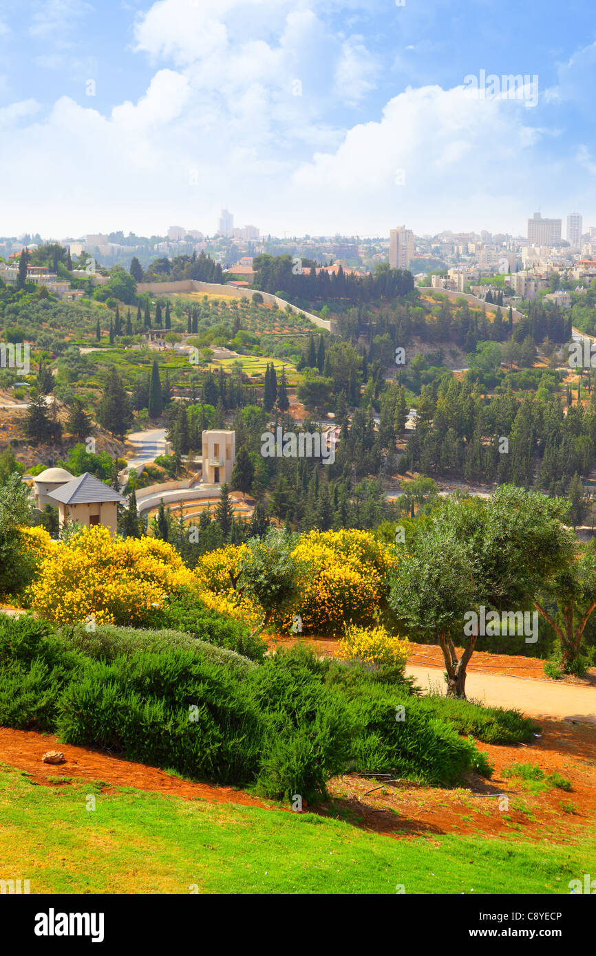 Summer view of Jerusalem, Israel Stock Photo - Alamy