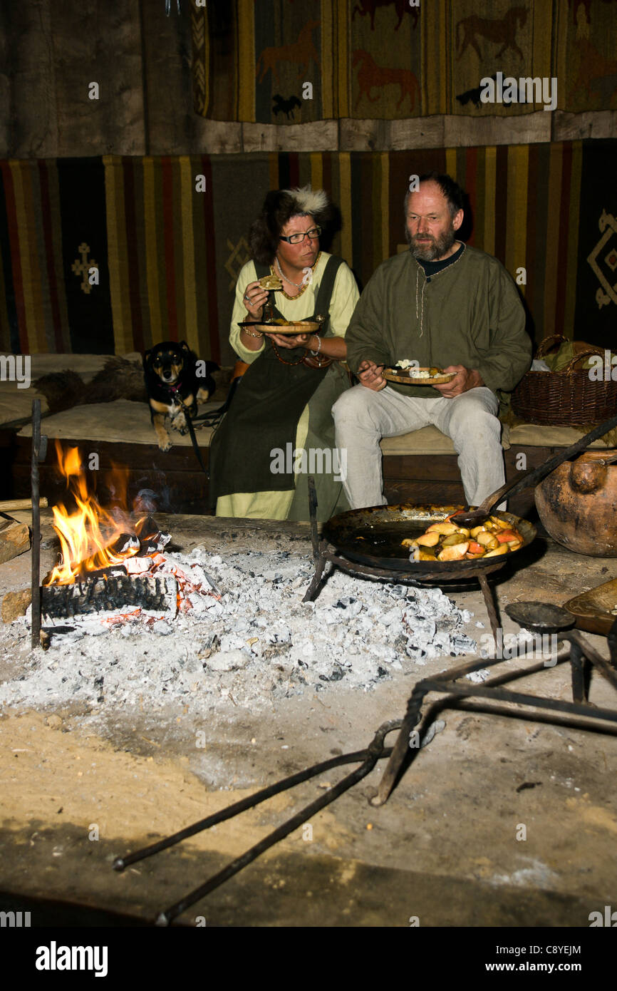 At the vikingecenter in Ribe, you find all sorts of viking activities ...