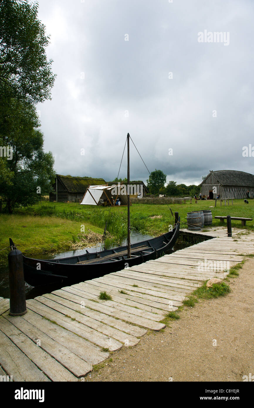 At the vikingecenter in Ribe, you find all sorts of viking activities ...