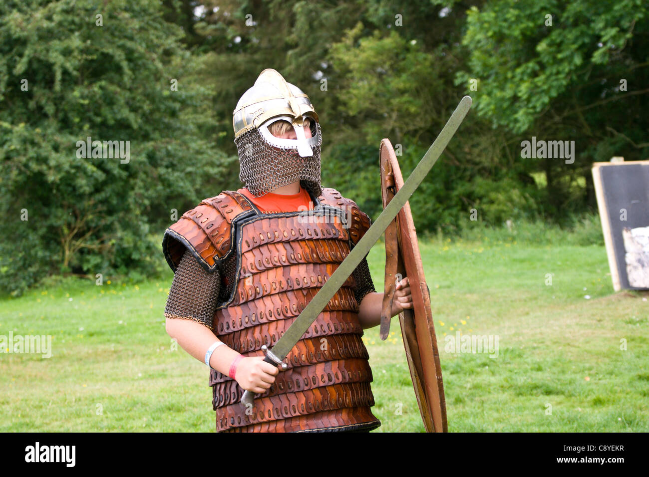 At the vikingecenter in Ribe, you find all sorts of viking activities ...