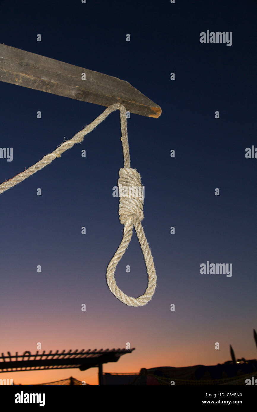 Hanging Noose High Resolution Stock Photography and Images - Alamy