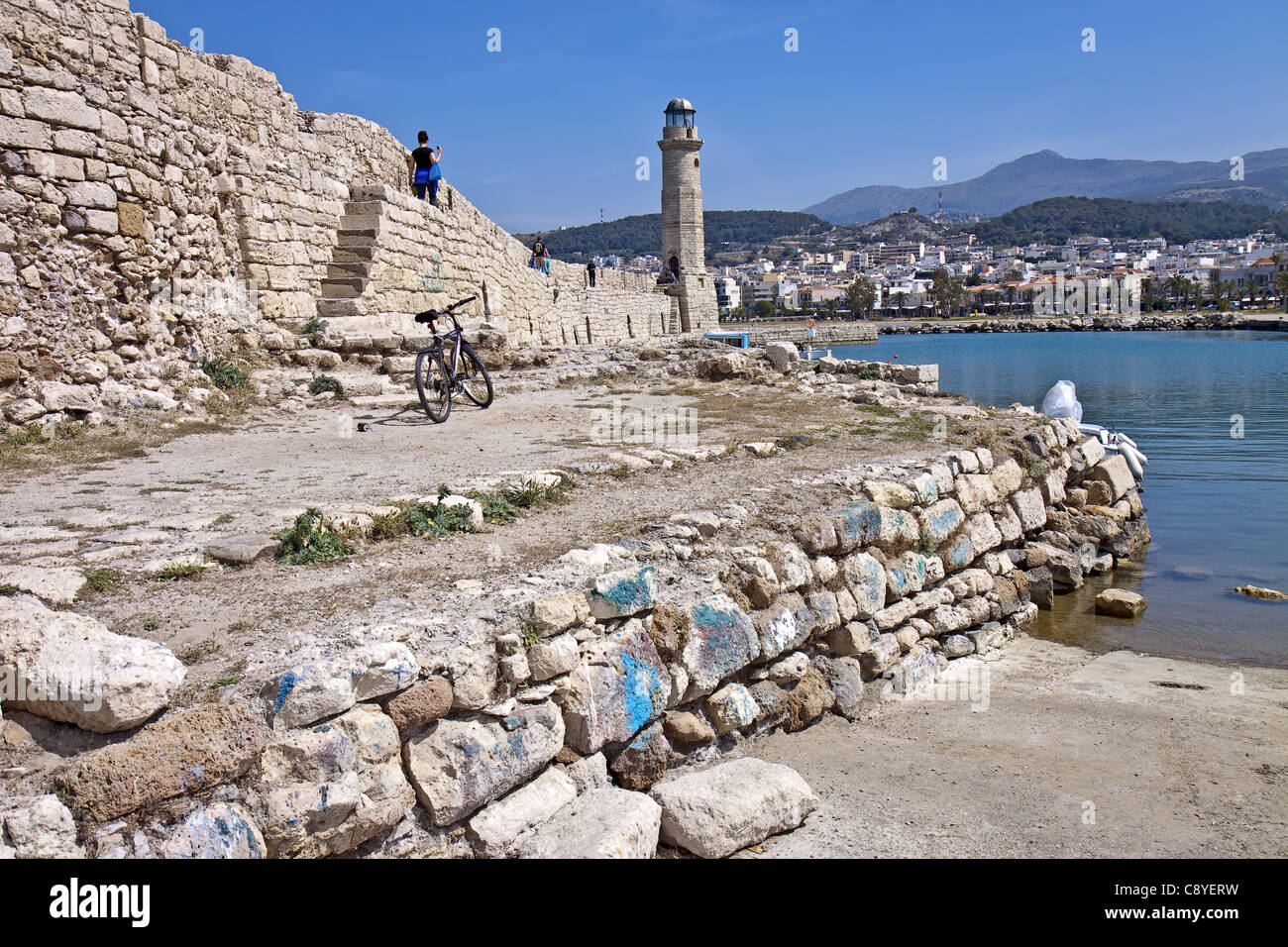 Crete stone buildings hi-res stock photography and images - Alamy