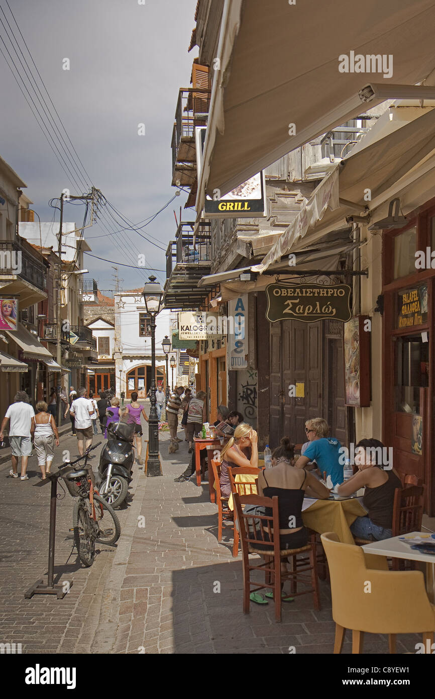 Rethymnon old town hi-res stock photography and images - Alamy