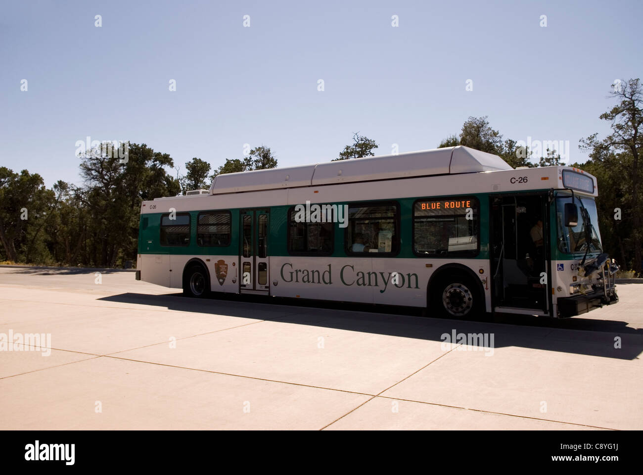 Grand canyon north rim tour bus hi-res stock photography and images - Alamy