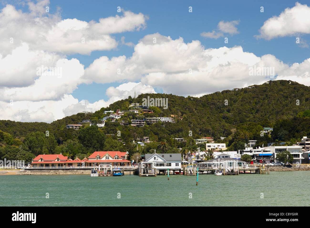 Paihia Harbour, Bay of Islands, New Zealand Stock Photo - Alamy