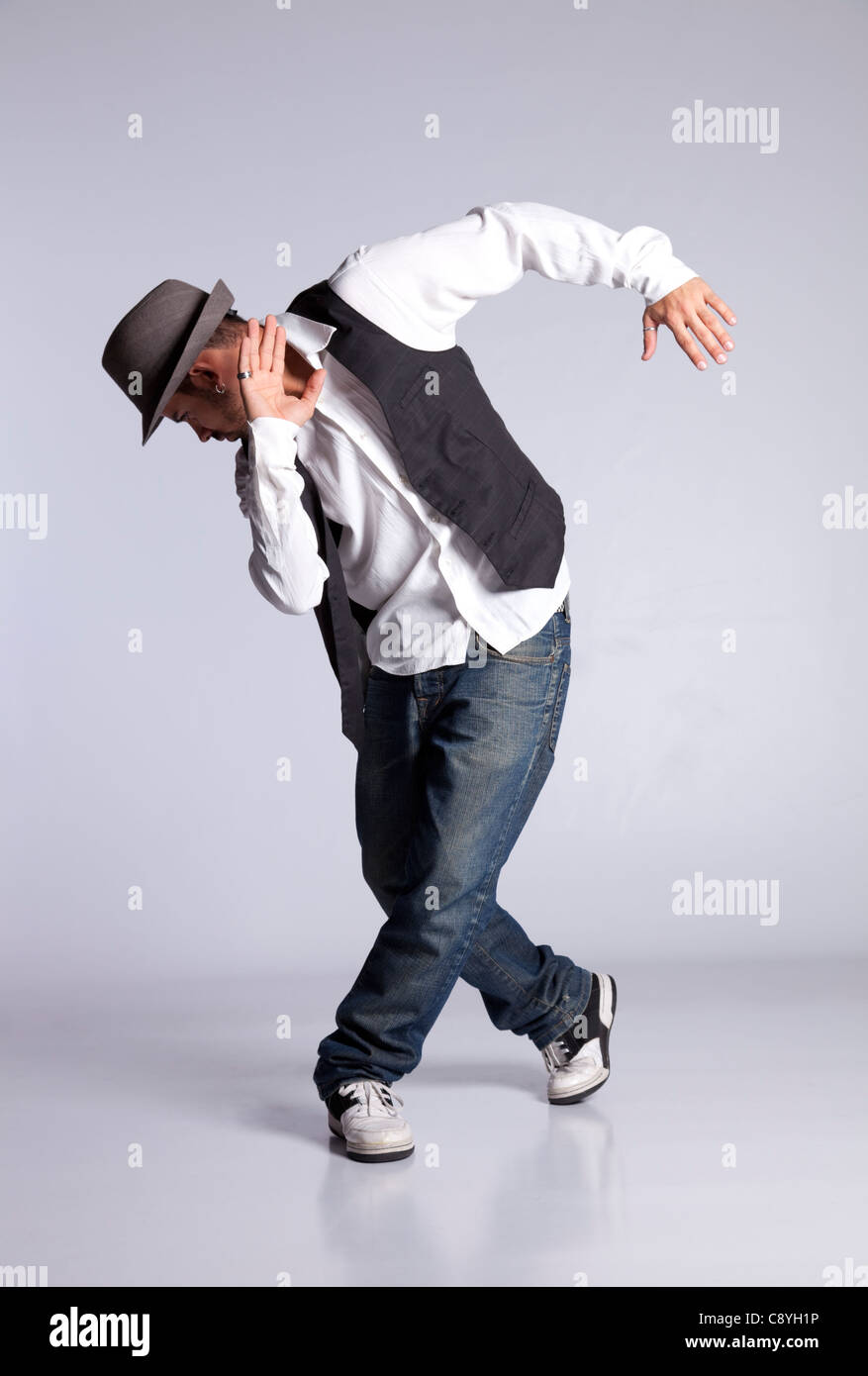 Hip hop dancer showing some movements Stock Photo - Alamy