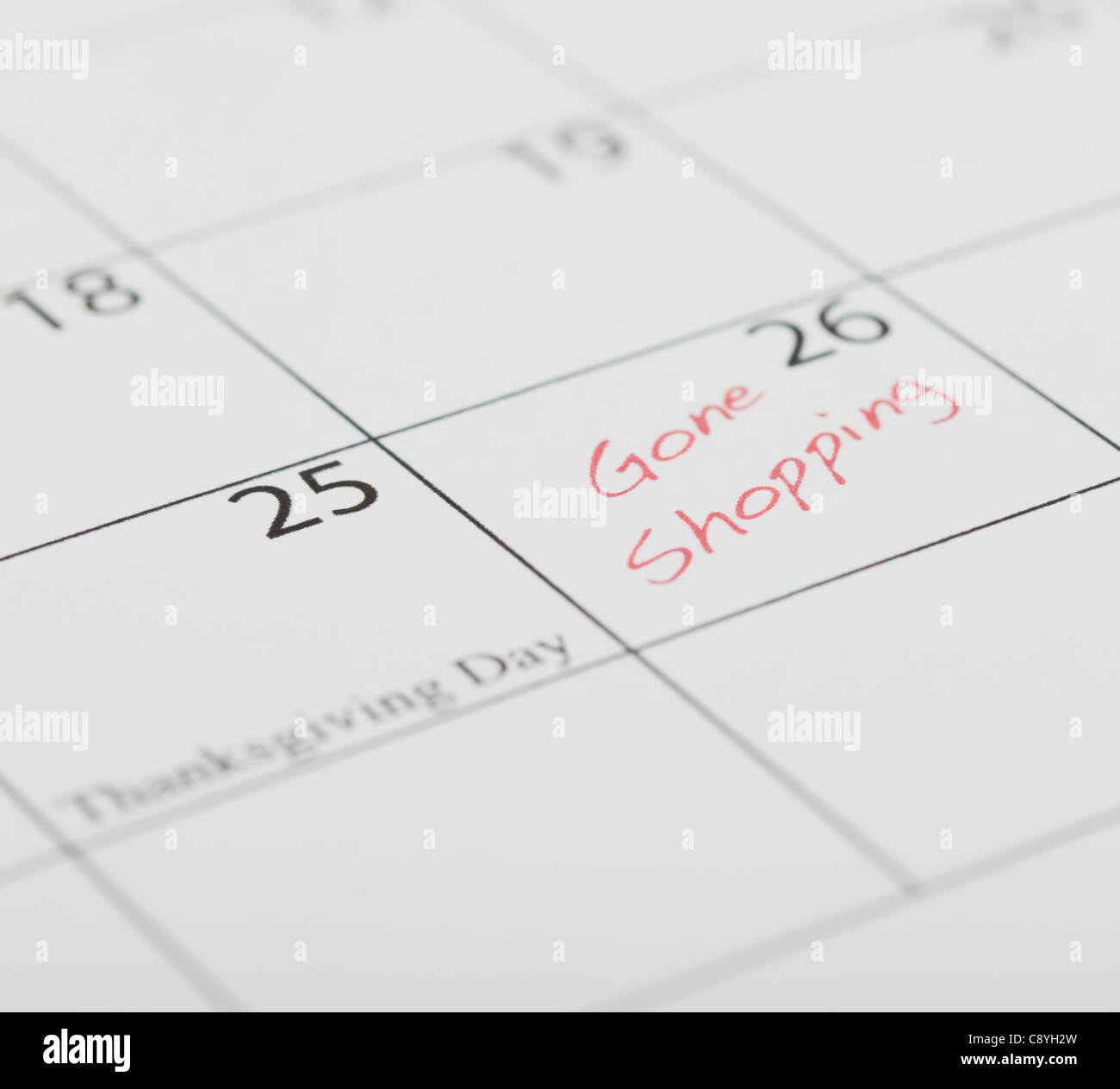 Friday calendar hi-res stock photography and images - Alamy
