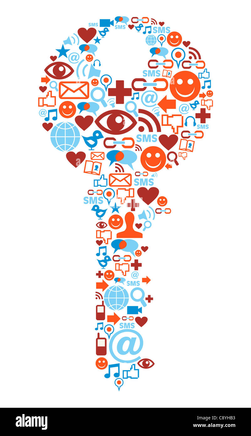 Social shape Cut Out Stock Images & Pictures - Alamy