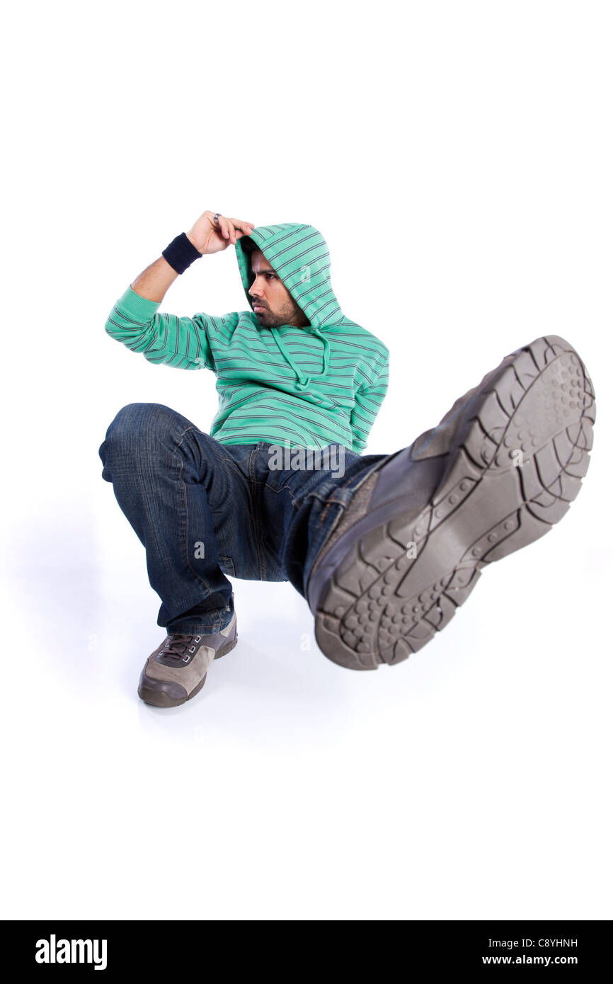Hip hop dancer showing some movements Stock Photo - Alamy