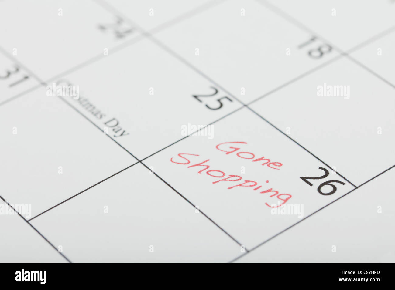 Friday calendar hi-res stock photography and images - Alamy
