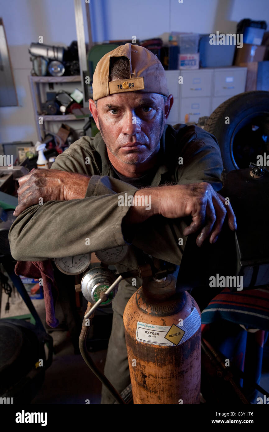 Greasy sweat hi-res stock photography and images - Alamy