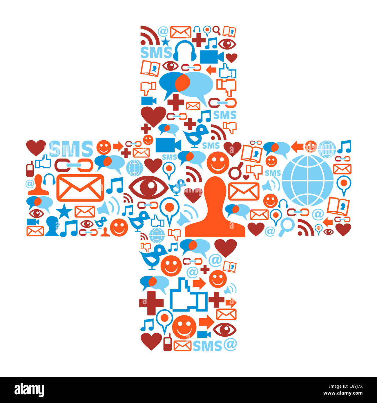 Social symbol hi-res stock photography and images - Alamy