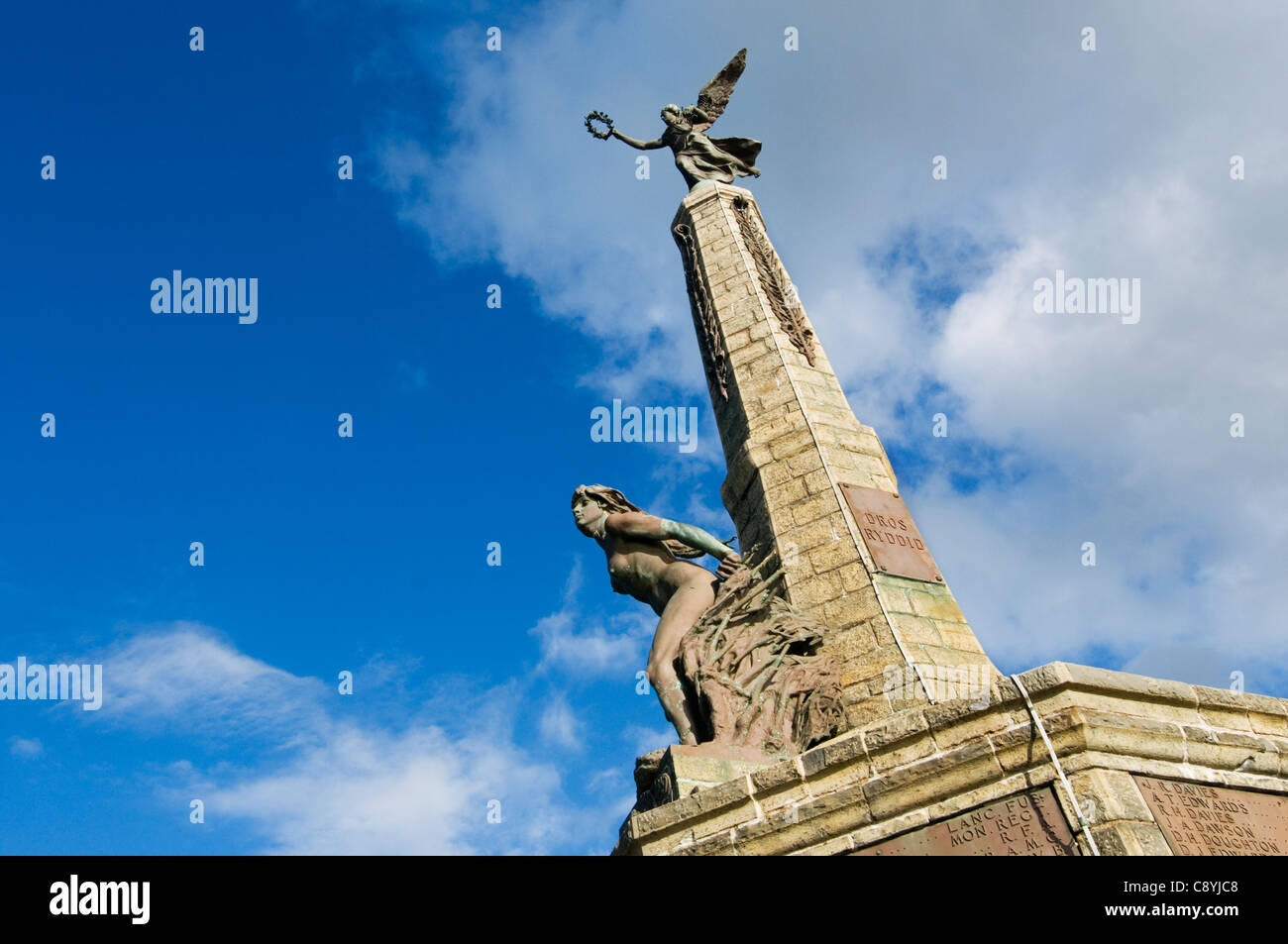 Aberystwyth's War Memorial Stock Photo - Alamy